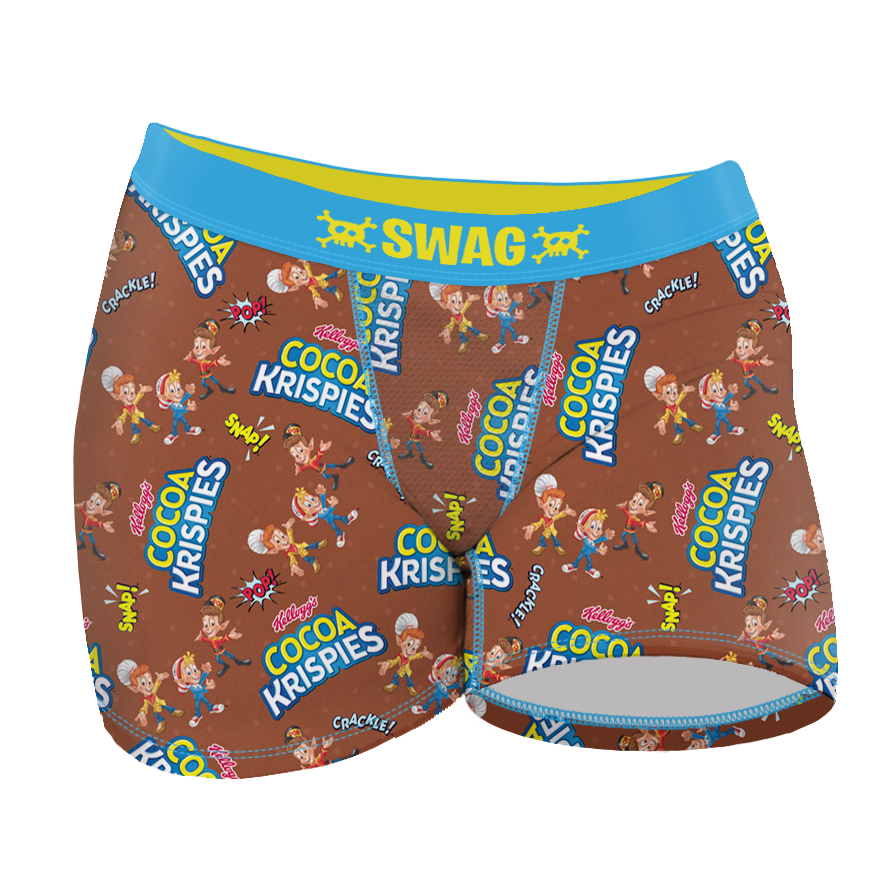 SWAG - NEW Women's Boxers 2.0 - Kellogg's Cocoa Krispies – SWAG Boxers